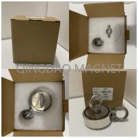 China Sintered NdFeB N35 270KGS 600 Lb Fishing Magnet Nickel Coating for sale