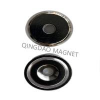 China Customized Colors 12KGS Neodymium Pot Magnets Permanent Magnet Assembly for sale