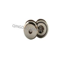 China Customized Colors 12KGS Neodymium Pot Magnets Permanent Magnet Assembly for sale