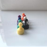 China Sintered NdFeB Hook Magnet, N35, Permenent Office Magnets in Yellow Color for sale