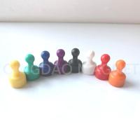 China Sintered NdFeB Hook Magnet, N35, Permenent Office Magnets in White Color for sale