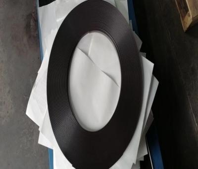 China UV Coating Ferrite Refrigerator Magnetic Strip 15×5mm 30×3mm 8×2mm for sale