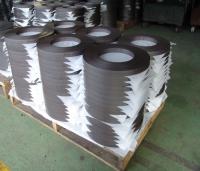 China UV Coating Ferrite Refrigerator Magnetic Strip 15×5mm 30×3mm 8×2mm for sale