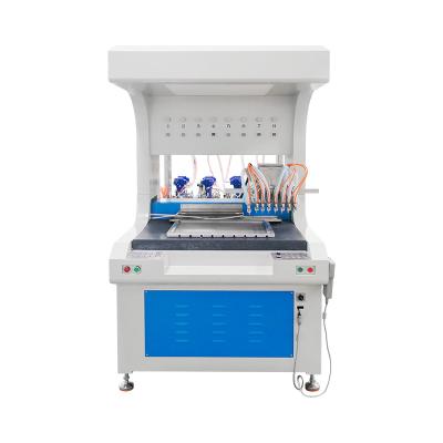 China Automatic Chocolate Liquid Syrup Filling Machine 1200mm/s Speed 600x400mm Work Bench for Jam Production for sale