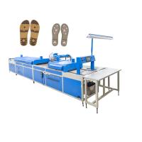 China Automatic PVC Baking Machine 1-4cm/s Speed 0-399℃ Temperature for Slipper Outsole Production Line for sale