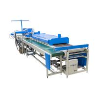 China Automatic PVC Baking Machine 1-4cm/s Speed 0-399℃ Temperature for Slipper Outsole Production Line for sale