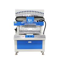 China PVC Keychain Dispensing Machine 18 Colors Silicone Earphone Case Dripping Machine 2D 3D for sale