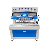 China 18 Colors Silicone Dispensing Machine 220V 1.85kw Intelligent Enlargement Style for PVC Keychain for sale