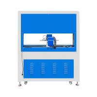 China Visual Clasp Gluing Machine 860x380mm Working Desk 220V for Metal Hardware Clothing Accessories for sale