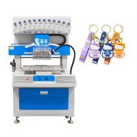China 12 Color Silicone Trademark Dispensing Equipment for PVC Keychain Doll Craft Making 110V 220V for sale