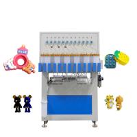 China 12 Color Silicone Trademark Dispensing Equipment for PVC Keychain Doll Craft Making 110V 220V for sale