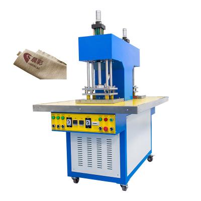 China HS-ZJ Silicone Rubber Heat Press Transfer Machine 632kg 7.2kW 380V for Garment 2D 3D Patch Printing for sale