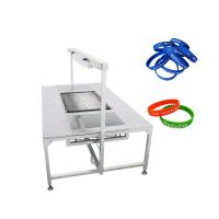 China Manual Dispensing Silicone Label Baking Machine 2000×1300×1500mm 150kg for Garment Manufacturing for sale