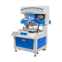 China 12 Colors PVC Silicone Dispensing Machine 220V 1.6kw for Sandal Keychain Making for sale