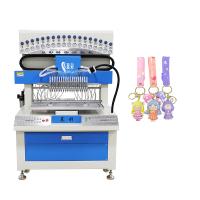 China 18 Colors Coin Purse Making Machine for Dripping Silicone Car Mats PVC Keychains 220V 50Hz for sale