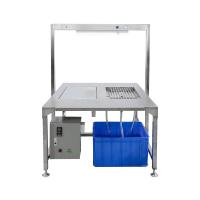 China Stainless Steel Rubber Baking Machine with Manual Dispensing System, 1300×1200×1600mm Silicone Mold Baking Table for sale