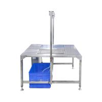 China Stainless Steel Rubber Baking Machine with Manual Dispensing System, 1300×1200×1600mm Silicone Mold Baking Table for sale