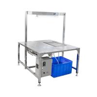 China Stainless Steel Rubber Baking Machine with Manual Dispensing System, 1300×1200×1600mm Silicone Mold Baking Table for sale