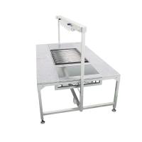 China 380V 4.5kW Silicone Mold Baking Table with 650x380mm Heating Plate for Keychain Production for sale