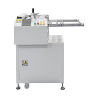 China White Silicone Rubber Band Cutting Machine 5-500mm Cutting Length 220V Industrial Grade for sale