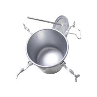 China Stainless Steel Pressure Vessel Tank 15L Capacity 3-4 Bar Working Pressure CE Certified Industrial Equipment for sale