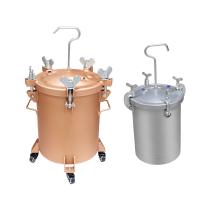 China Stainless Steel Pressure Vessel Tank 15L Capacity 3-4 Bar Working Pressure CE Certified Industrial Equipment for sale