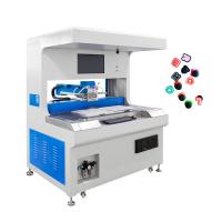 China 2.2kw AB Glue Dispenser Clasp Gluing Machine 220V for PU Shoe Material Button Gluing for sale