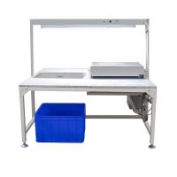 China 120KG Manual PVC Baking Machine Dispensing Table with 650×400mm Heating Plate and 8.5kW Power for PVC Patch Production for sale