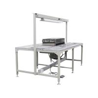 China 120KG Manual PVC Baking Machine Dispensing Table with 650×400mm Heating Plate and 8.5kW Power for PVC Patch Production for sale