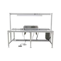 China 120KG Manual PVC Baking Machine Dispensing Table with 650×400mm Heating Plate and 8.5kW Power for PVC Patch Production for sale