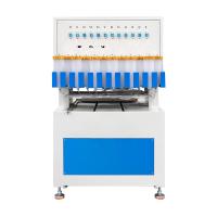 China Precision Automatic Liquid PVC Rubber Patch Dripping Machine 1.6KW 700x600mm Working Desk for sale