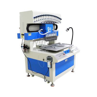 China CCDS-18C 18-Color Dispensing Machine with 0.01mm Accuracy and 1.8KW Power for PVC Silicone Production for sale