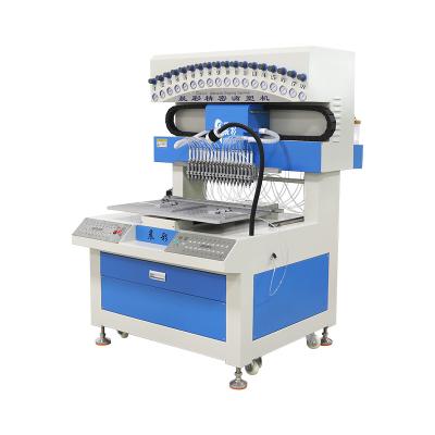 China CCDS-24C 18-Color Silicone Dispensing Machine with 0.01mm Accuracy and 3500 RPM Speed for PVC Products for sale