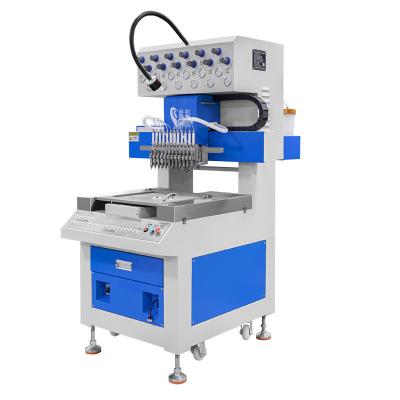 China 12-Color PVC Rubber Label Machine with Baking Oven - 333×420mm Work Area, 0.01mm Accuracy for 3D Logo Production for sale