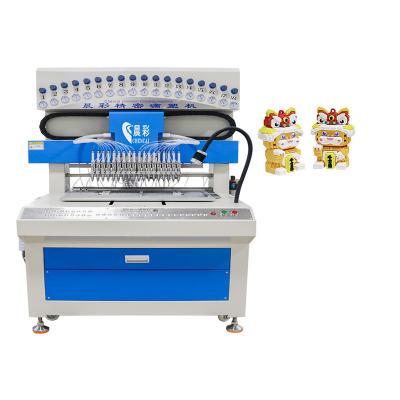 China Automatic 18 Colors PVC Silicone Dispensing Machine 1250x1050x1560mm 220V for sale