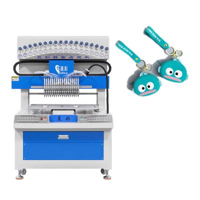 China 18 Color PVC Silicone Dripping Machine 0.01mm Accuracy 220V for U-Disk Cover Manufacturing for sale