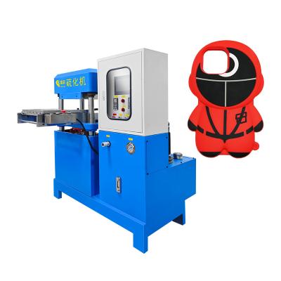 China 70T Automatic Hot Press Vulcanizing Machine for Silicone Coin Purse Making for sale