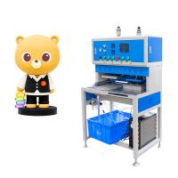 China Hot Press Molding Machine for PVC Patches 2D 3D Soft Toys 200x250mm 0.8T for sale