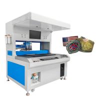 China Automatic Badge Enamel Painting Machine 320x400mm Work Area 220V 2KW for Metal Label Coloring for sale