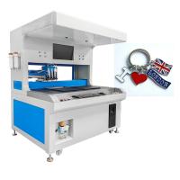 China Two-Station Soft Enamel Dispensing Machine 1200W Pixel 320x400mm for Metal Keychain Production for sale