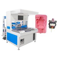China Fully Automatic Visual Food Decorating Machine Chocolate Dripping Machine 980kg 220V for sale