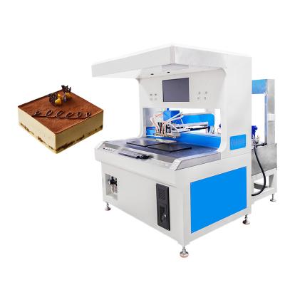 China Fully Automatic Visual Food Decorating Machine Chocolate Dripping Machine 980kg 220V for sale