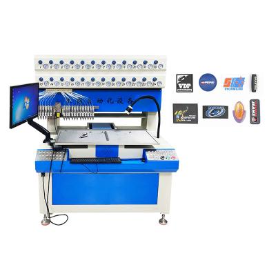 China 24 Color PVC Dispensing Machine Silicone Coin Purse Making Machine 1200x1300x1600mm 430kg for sale