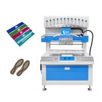 China 12 Color Rubber Patch Liquid PVC Label Dripping Machine 1230x1150x1550mm 309KG for sale