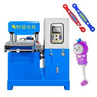 China 70T Silicone Vulcanizing Machine 400x400mm Heating Plate for Trademark Product Making for sale