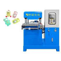 China 70T Vulcanizing Machine with 400x400mm Heating Plate and 200mm Clamping Stroke for Rubber Manufacturing for sale