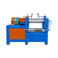 China Silicone Rubber Milling Machine with 1-10mm Roller Distance and 1:1.25 Speed Ratio for Solid Rubber Processing for sale