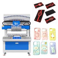 China 18 Color 3D Soft PVC Keychain Machine Custom Keychain Automatic Dispensing Machine for sale