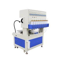 China 18 Color Silicone Label Machine Full Automatic Glue Dispensing Machine for PVC Rubber Keychains 220V for sale