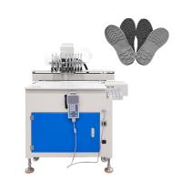 China High Speed Automatic Base Material Dispensing Machine for PVC Label Outsole Slipper Upper 380V for sale